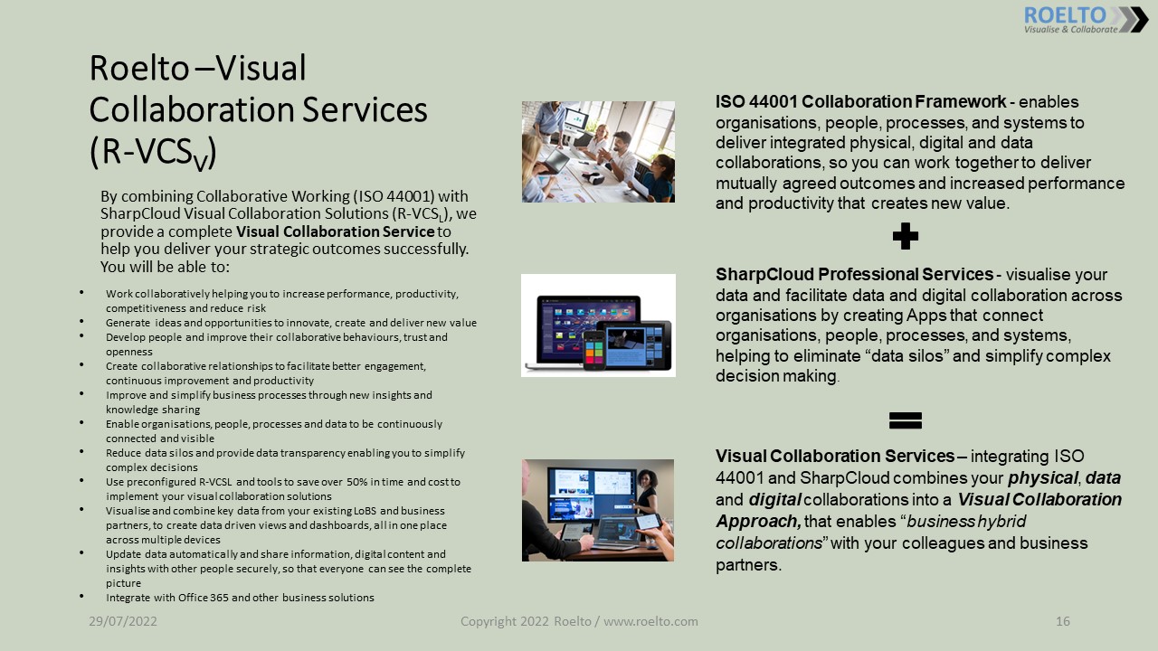 Visual Roadmaps that align & simplify complex decision making